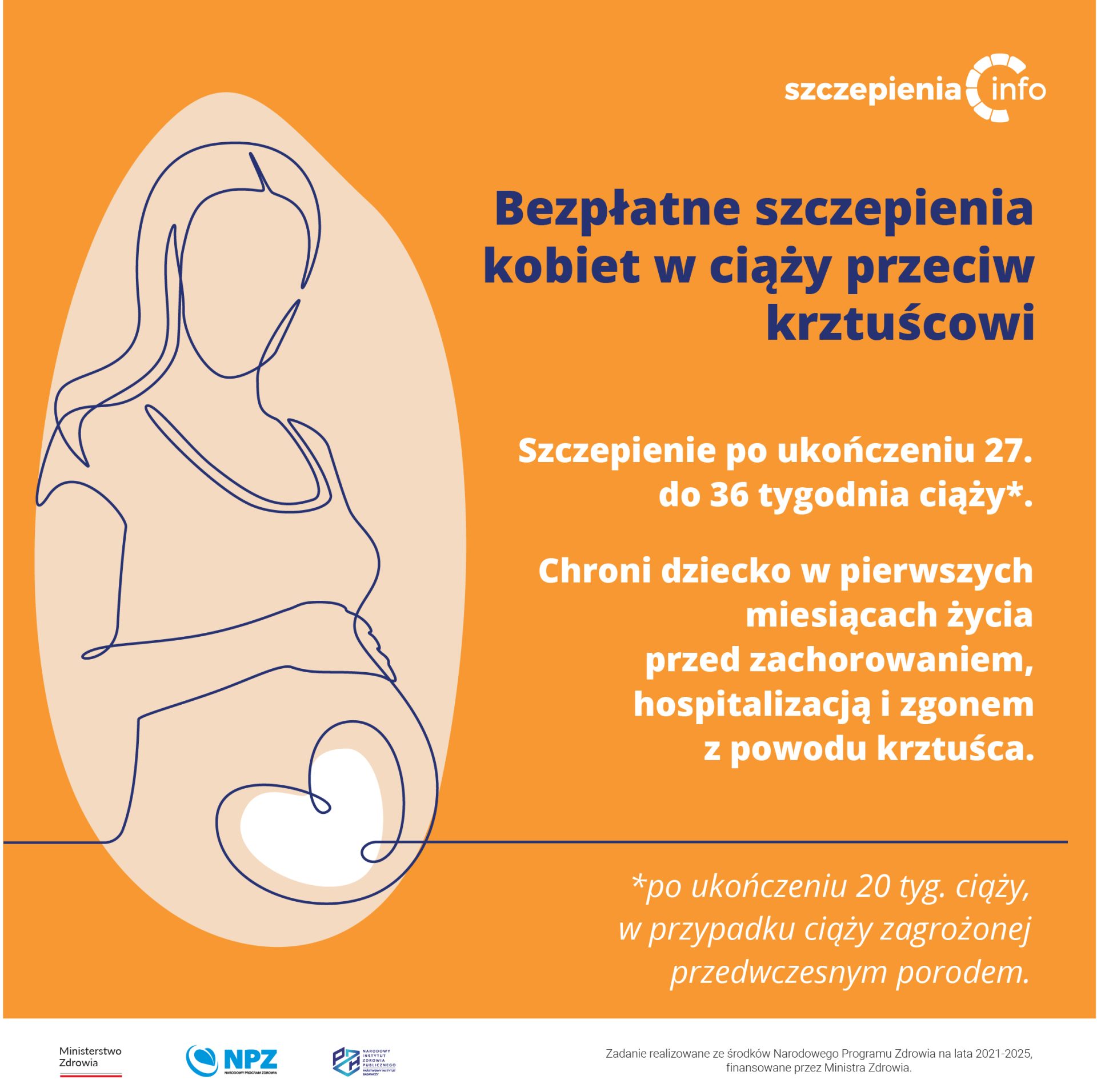 Czy kobieta w ciąży może bezpłatnie zaszczepić się przeciw krztuścowi w POZ? - Szczepienia.Info